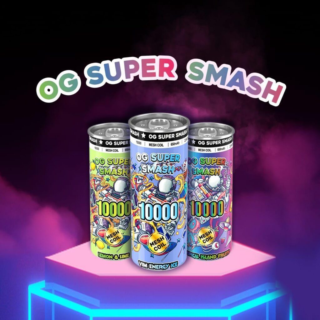 OG SUPER SMASH 10K (Box of 10) - VAPEISM